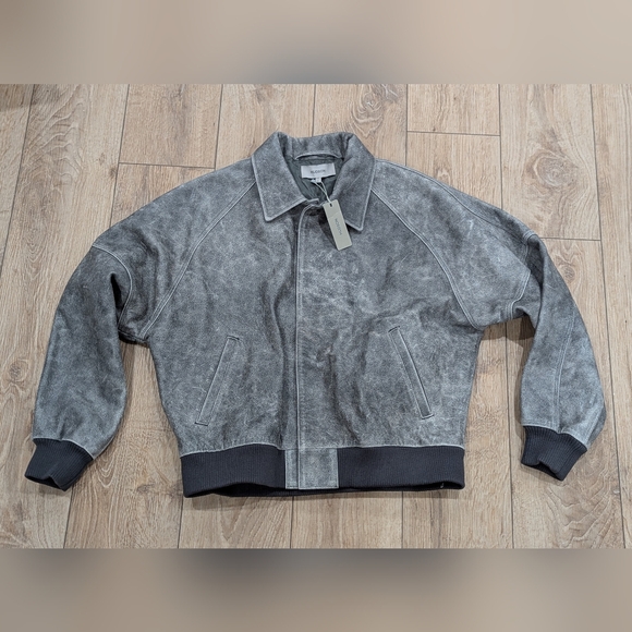 Hudson Jeans | Jackets & Coats | 95 Mens Hudson Jeans Leather Bomber ...